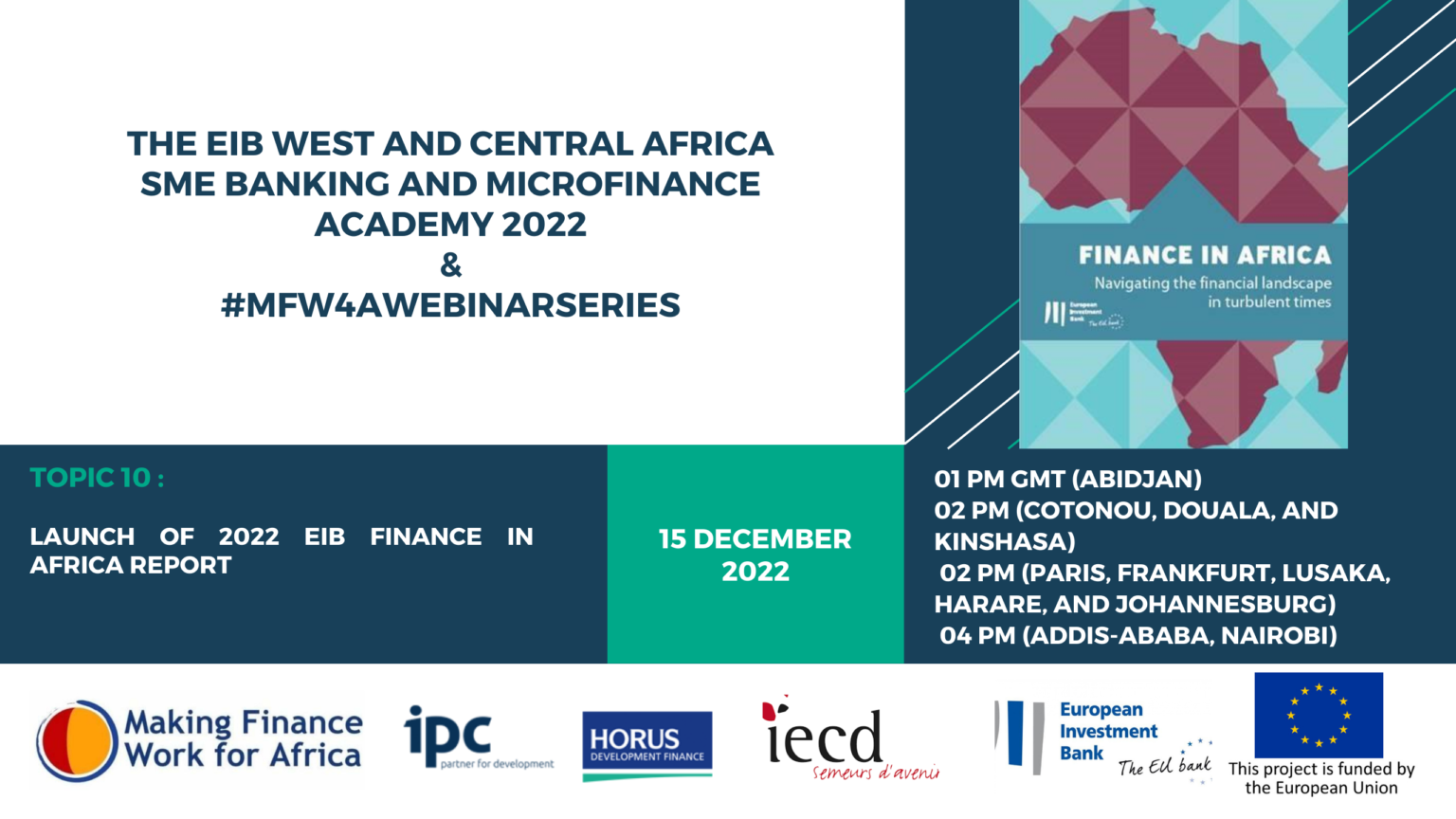 Concept note : Finance in Africa 2022 report: Navigating the financial ...